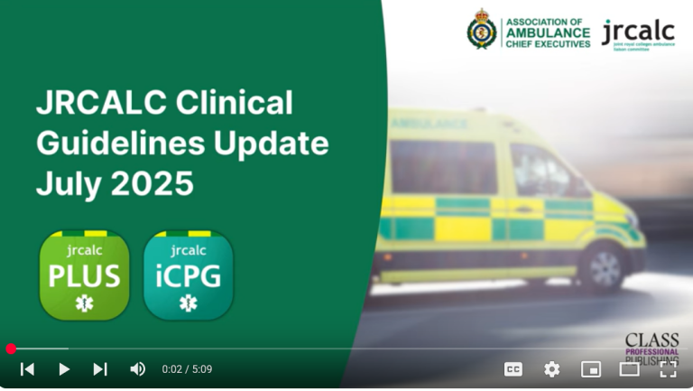 Guideline Updates – JRCALC